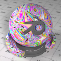 Texture Nodes - Magic Texture Node - 《Blender 4.5 Manual》 - 书栈网 · BookStack