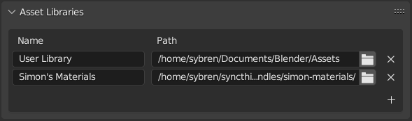 Preferences - File Paths - 《Blender 4.5 Manual》 - 书栈网 · BookStack