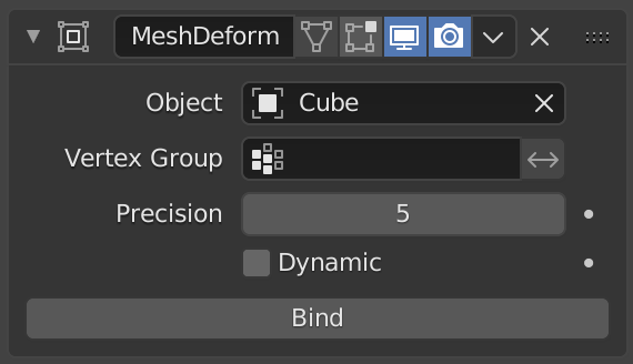 Deform - Mesh Deform Modifier - 《Blender 5.0 Manual》 - 书栈网 · BookStack