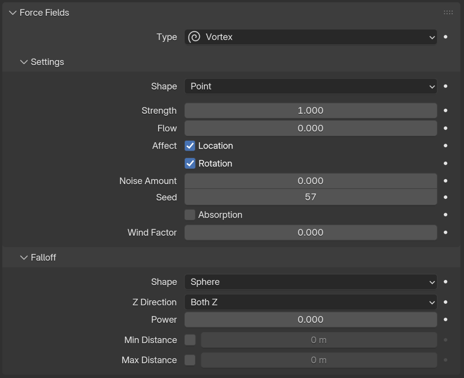 力场 - 涡流 - 《Blender 5.0 参考手册》 - 书栈网 · BookStack