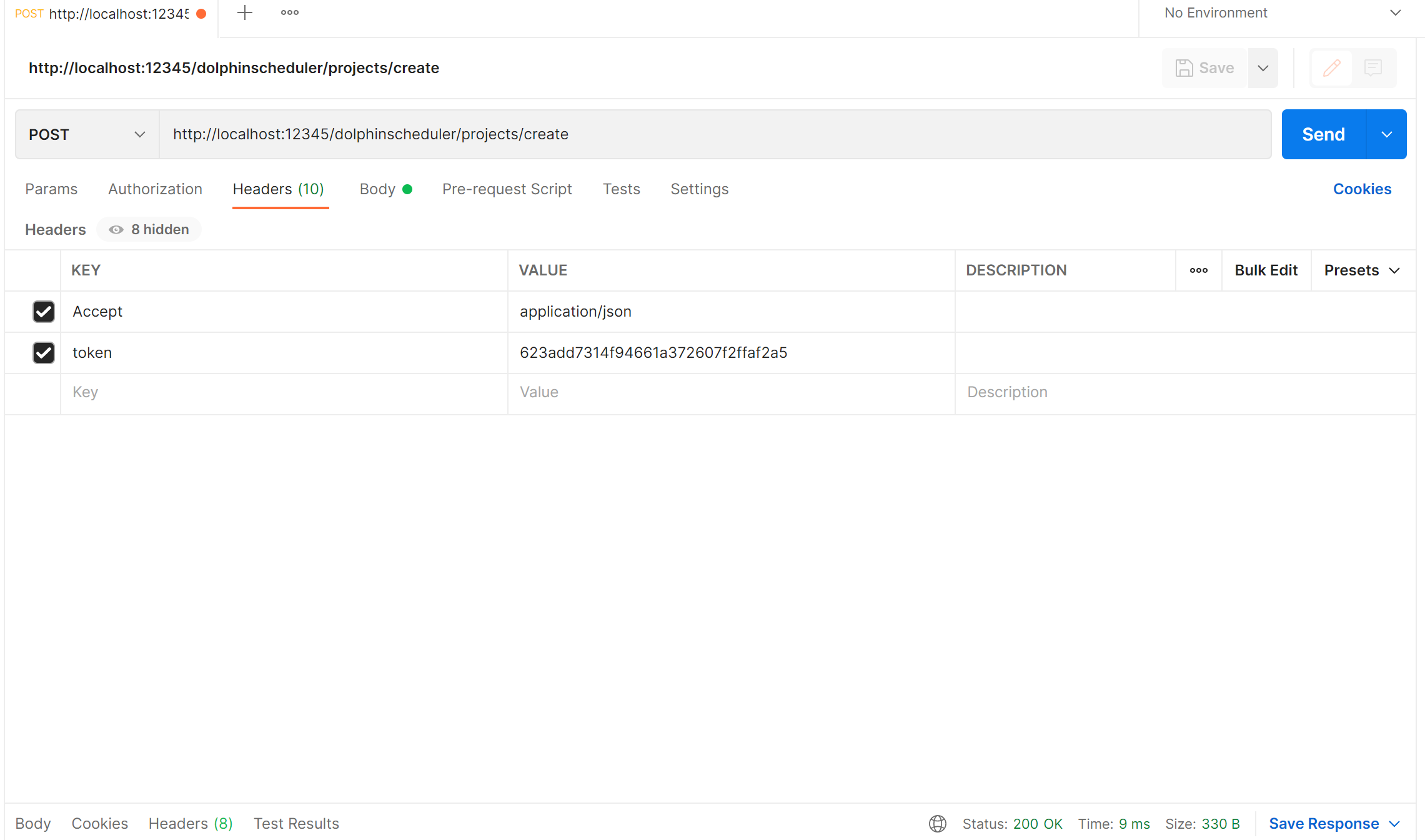 API - API调用 - 《Apache DolphinScheduler v3.1.9 中文文档》 - 书栈网 · BookStack