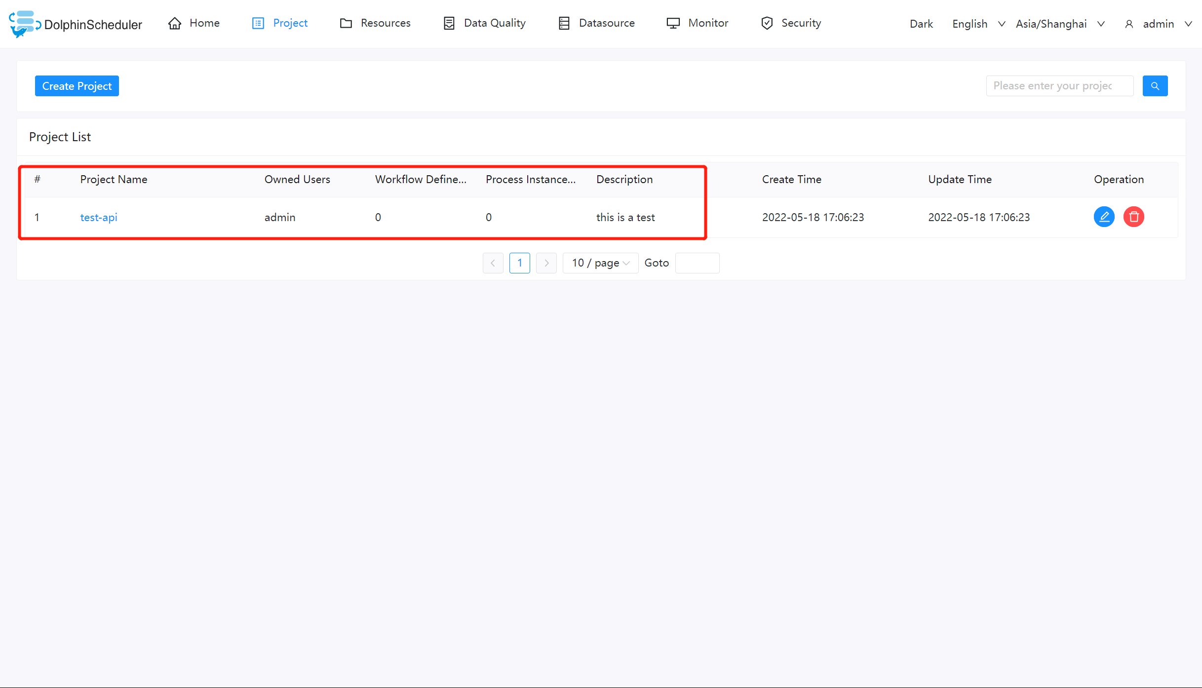 API - API调用 - 《Apache DolphinScheduler v3.1.9 中文文档》 - 书栈网 · BookStack