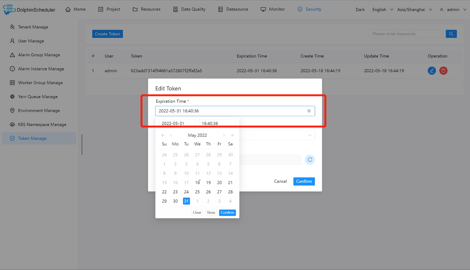 API - API调用 - 《Apache DolphinScheduler v3.1.9 中文文档》 - 书栈网 · BookStack