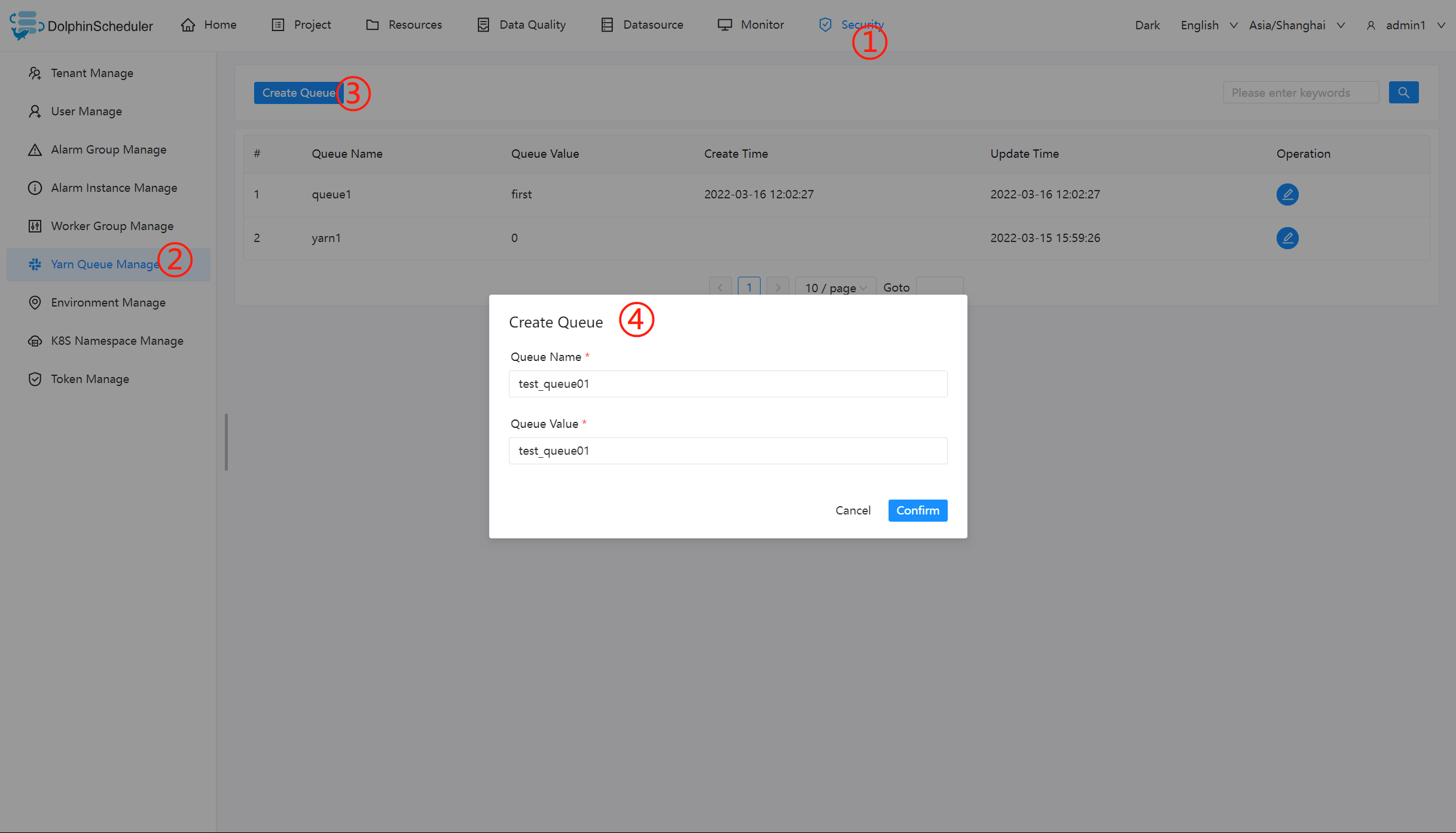 快速上手 - 快速上手 - 《Apache DolphinScheduler v3.1.9 中文文档》 - 书栈网 · BookStack