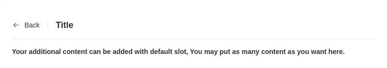Navigation 导航 - Page Header 页头 - 《Element Plus v2.2 教程》 - 书栈网 · BookStack