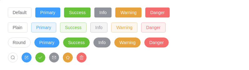 Basic 基础组件 - Button 按钮 - 《Element Plus v2.2 教程》 - 书栈网 · BookStack