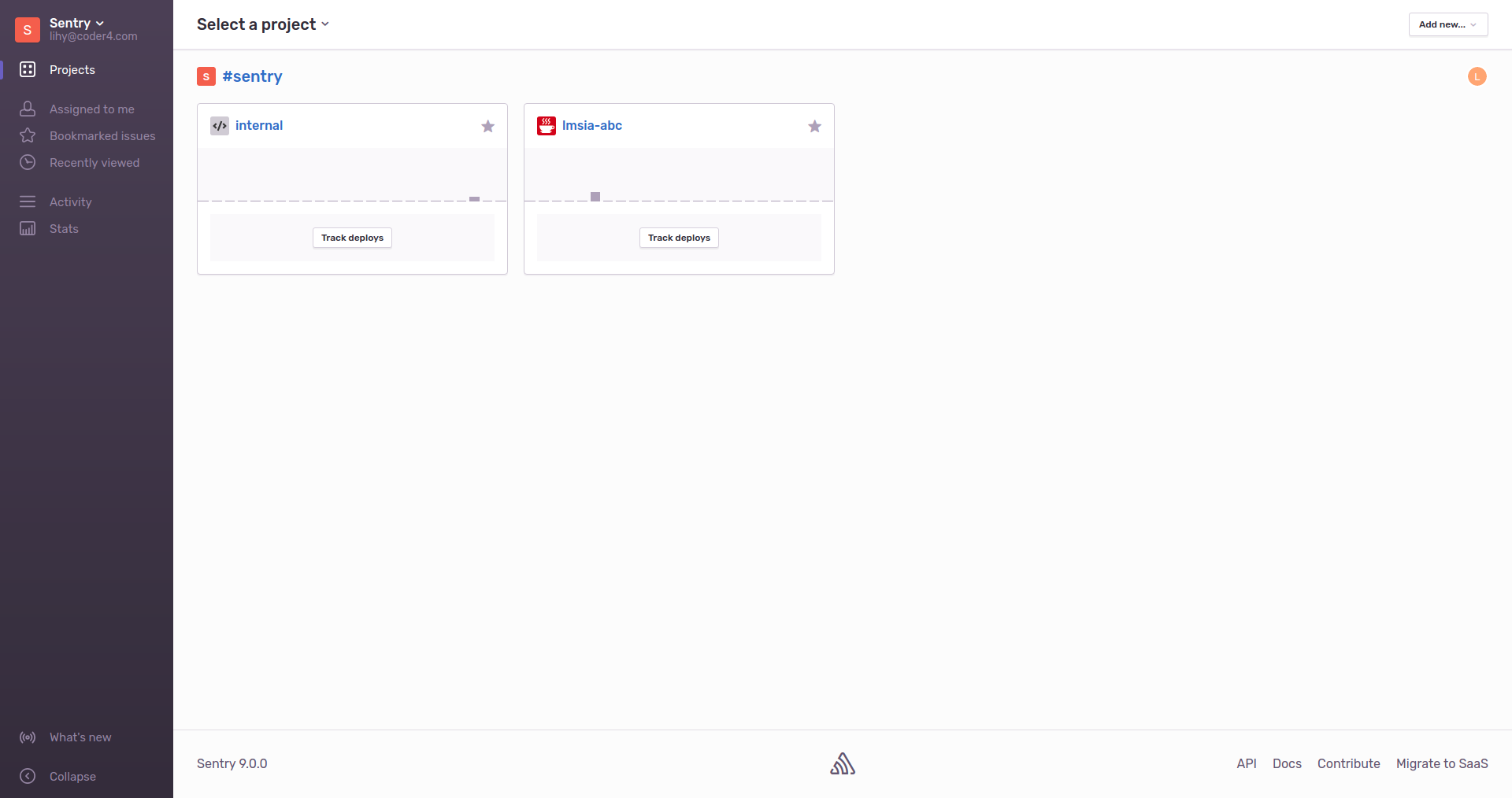 微服务平台监控 - Spring Boot整合Sentry - 《从0到1实战微服务架构 1.0》 - 书栈网 · BookStack