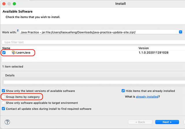 Java简介 - 使用IDE练习插件 - 《廖雪峰 Java 教程（Java 20）》 - 书栈网 · BookStack