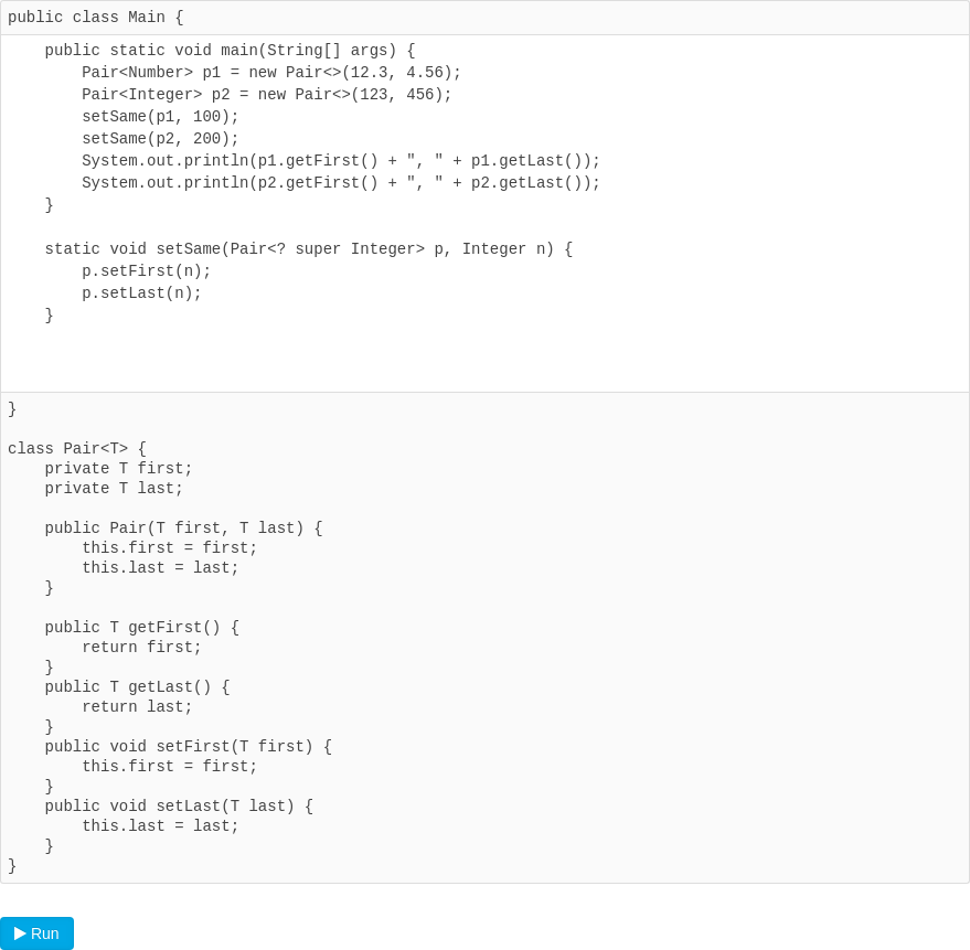 注解 - super通配符 - 《廖雪峰 Java 教程（Java 13）》 - 书栈网 · BookStack